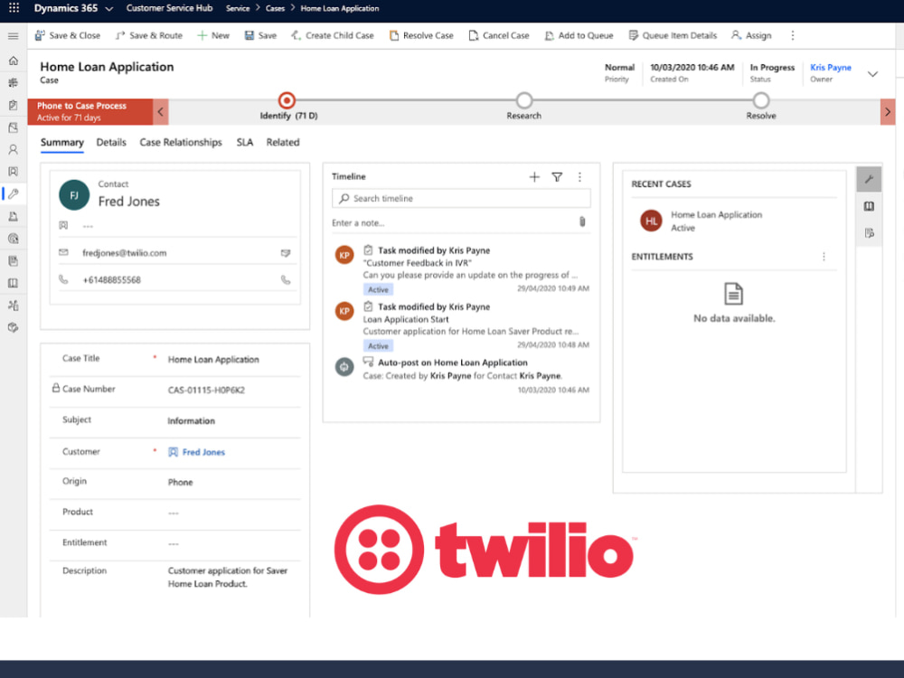 Integration of Twilio with Power Platform or Dynamics 365 CRM | Upwork