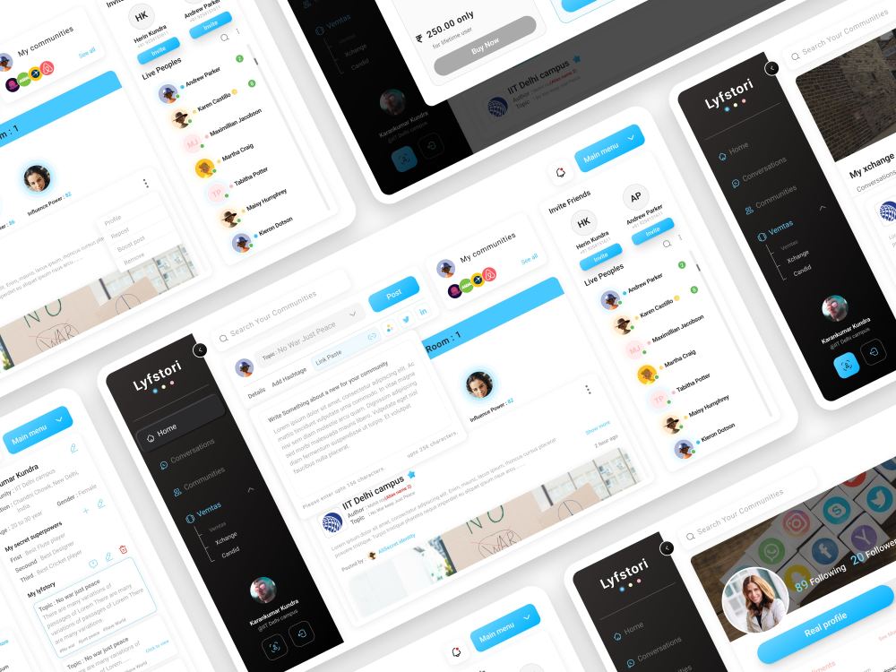 Responsive Web Application UI/UX Design or Dashboard UI/UX Design in Figma | Upwork