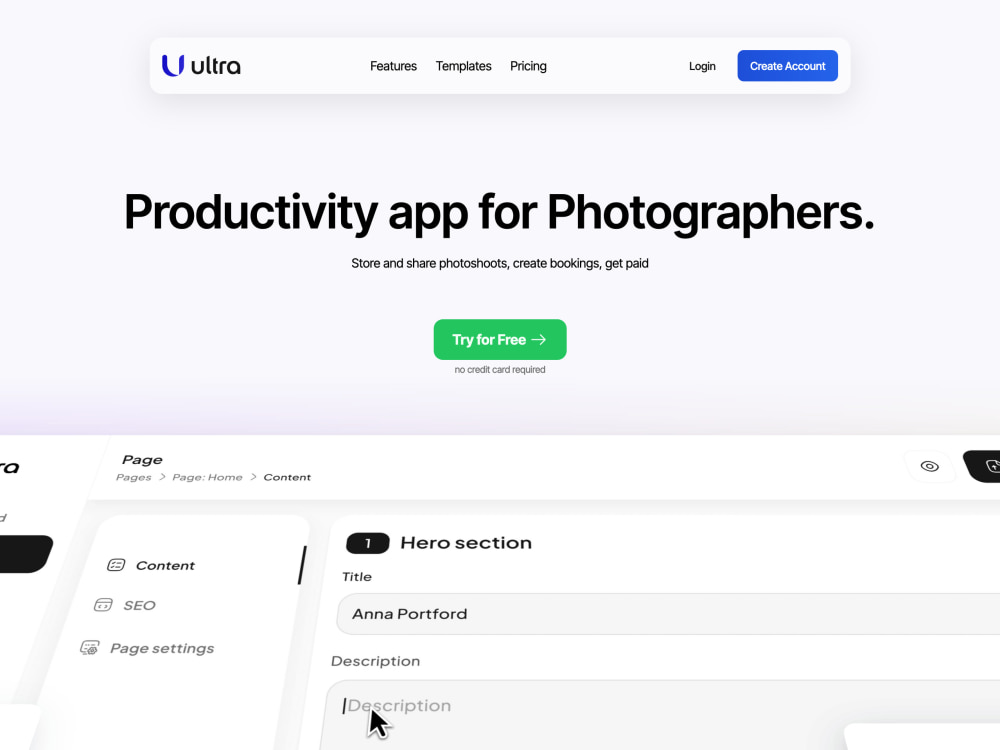 Beautiful Next.js website (Jamstack, Next.js) | Upwork