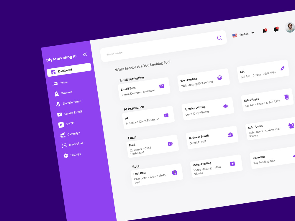 A modern, intuitive SaaS application UI/UX design | Upwork