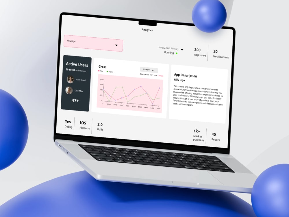A modern, intuitive SaaS application UI/UX design | Upwork