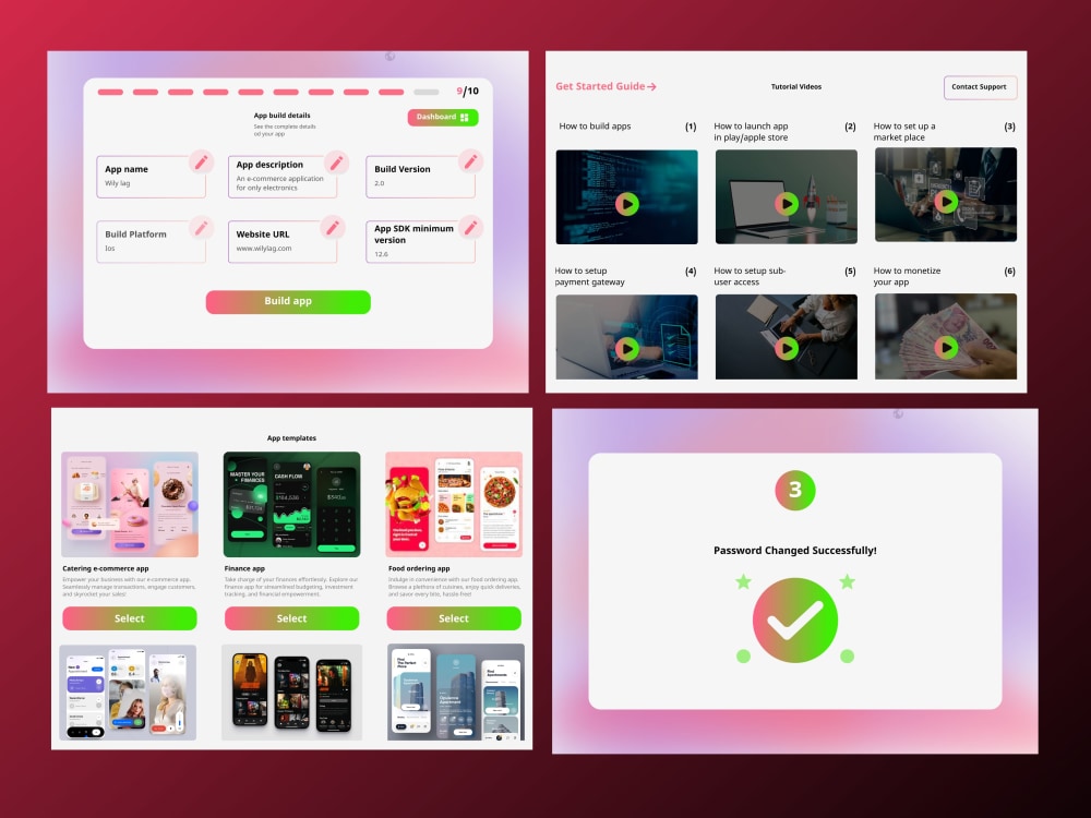 A modern, intuitive SaaS application UI/UX design | Upwork