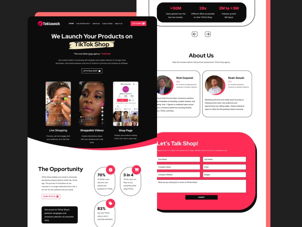 Landing Page Design in Figma by an Expert Landing Page Designer | Upwork