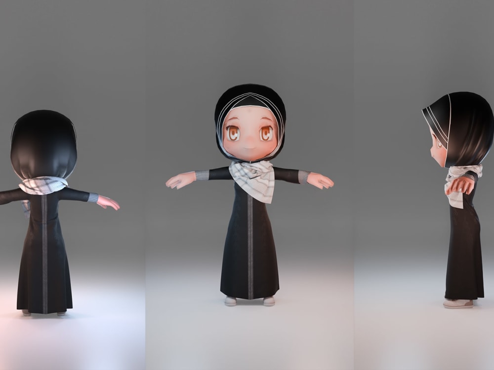 A Unique 3D Character Design | Upwork