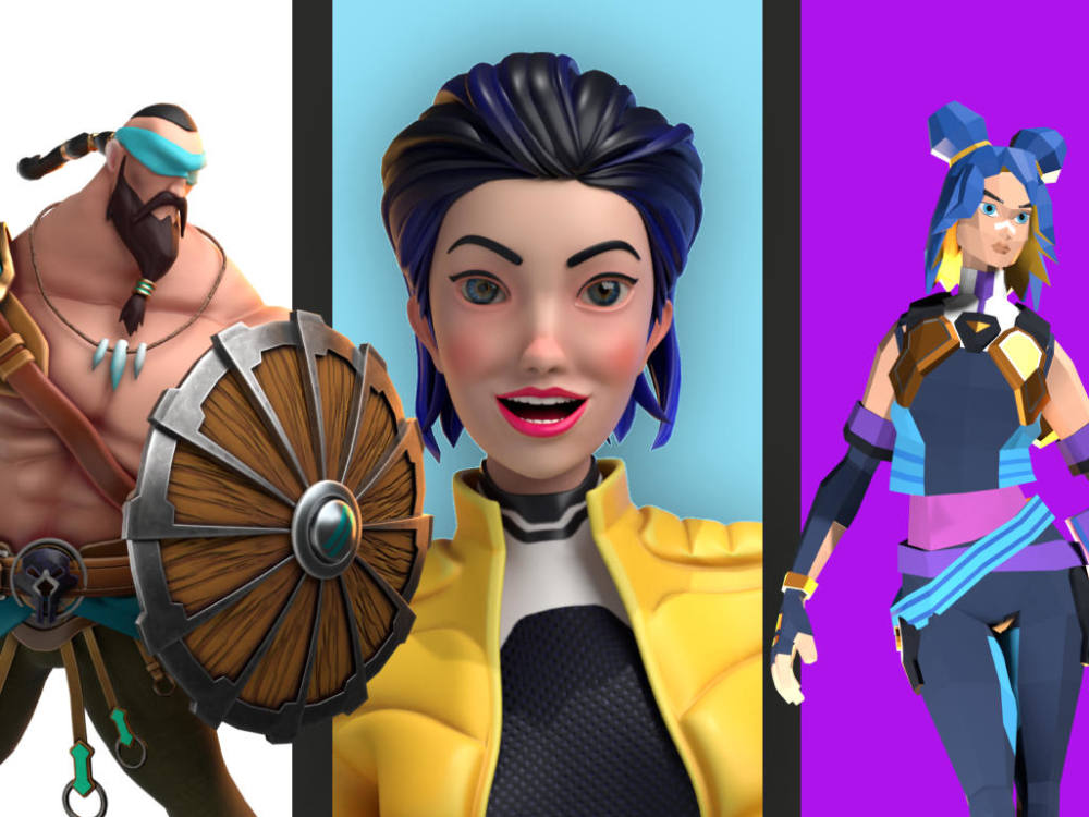 A Custom 3D Character Model for Games and Animation | Upwork