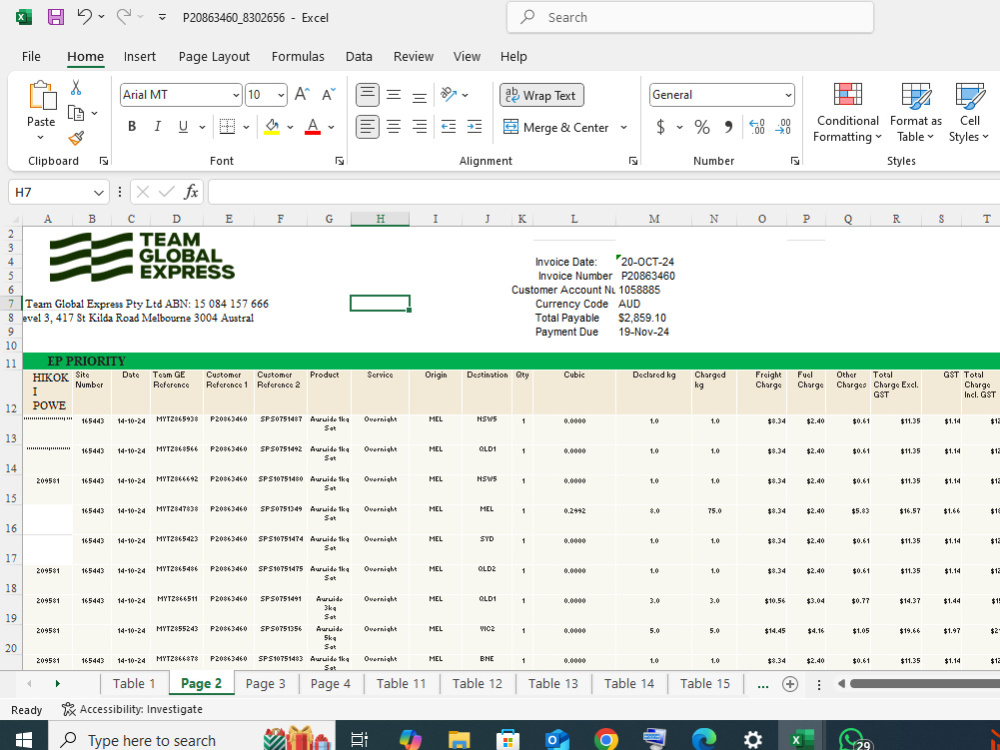 Accurate and Efficient PDF to CSV/Excel Conversion | Upwork