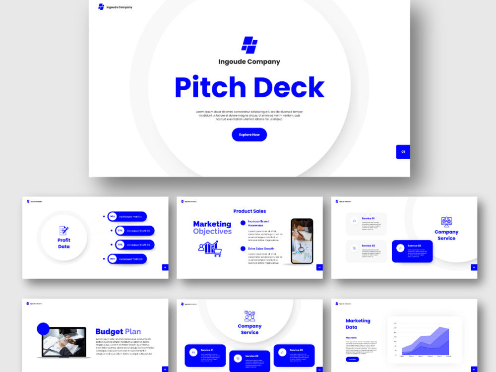 A Winning Professional Pitch Deck or Presentation - Custom Designs | Upwork