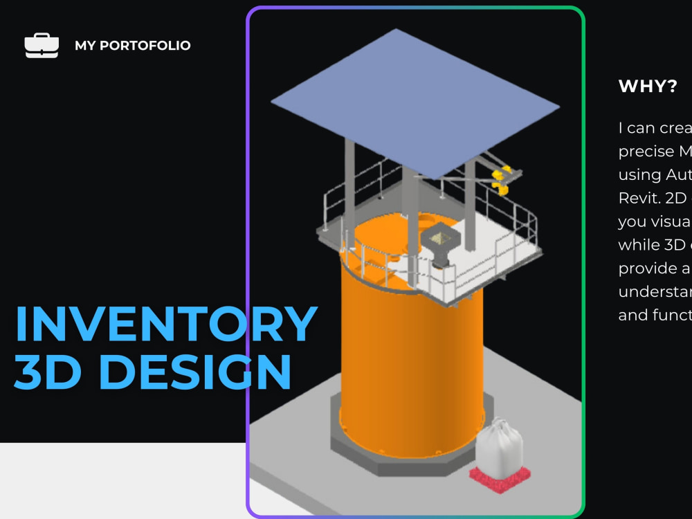 2D and 3D Design of manufacturing (Equipments,Flowsheet, PFD and P&ID ...