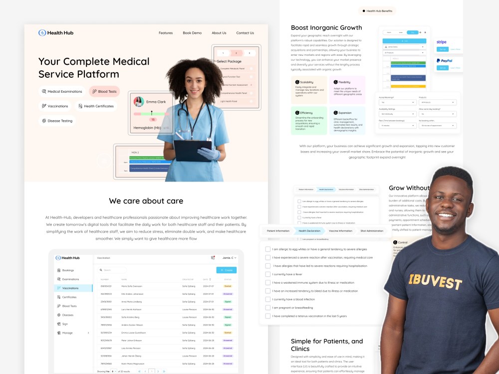 A high-converting & responsive landing page design for your SaaS product | Upwork