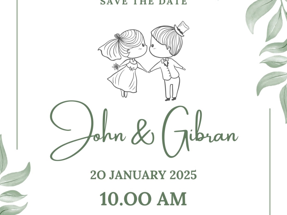 A Professional Wedding Card design | Upwork
