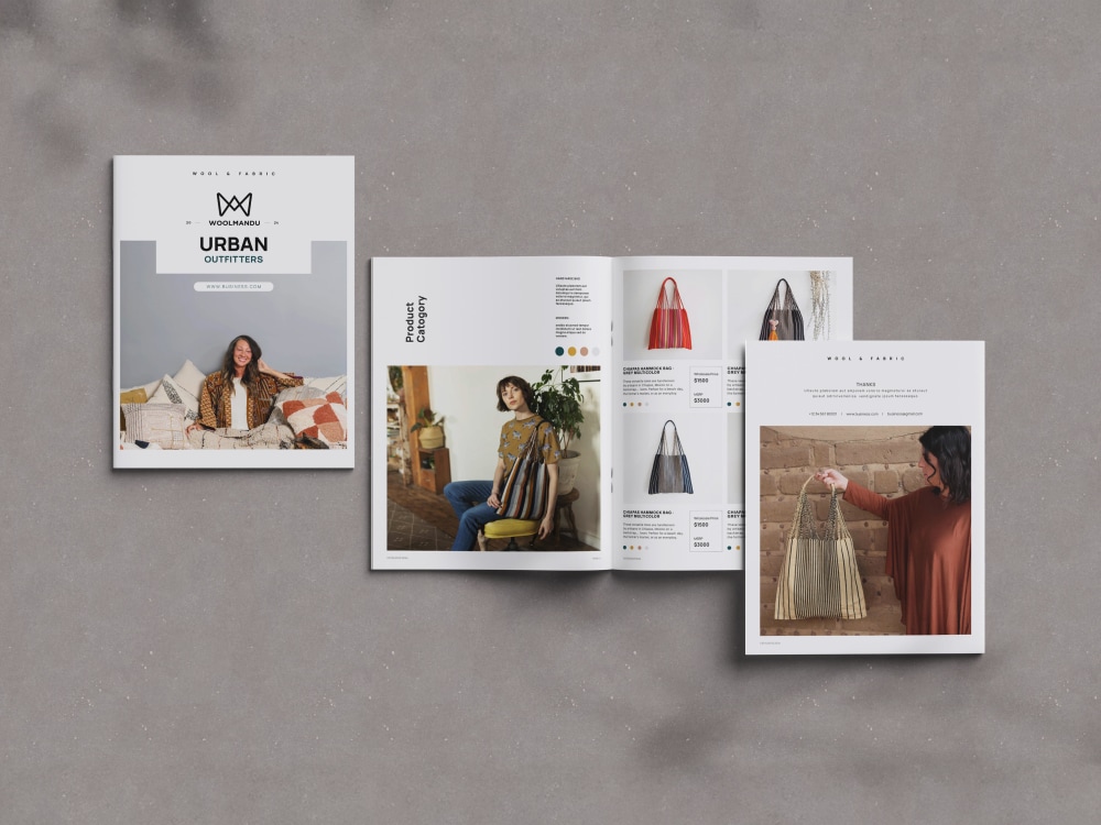 A modern and professional catalog design | Upwork