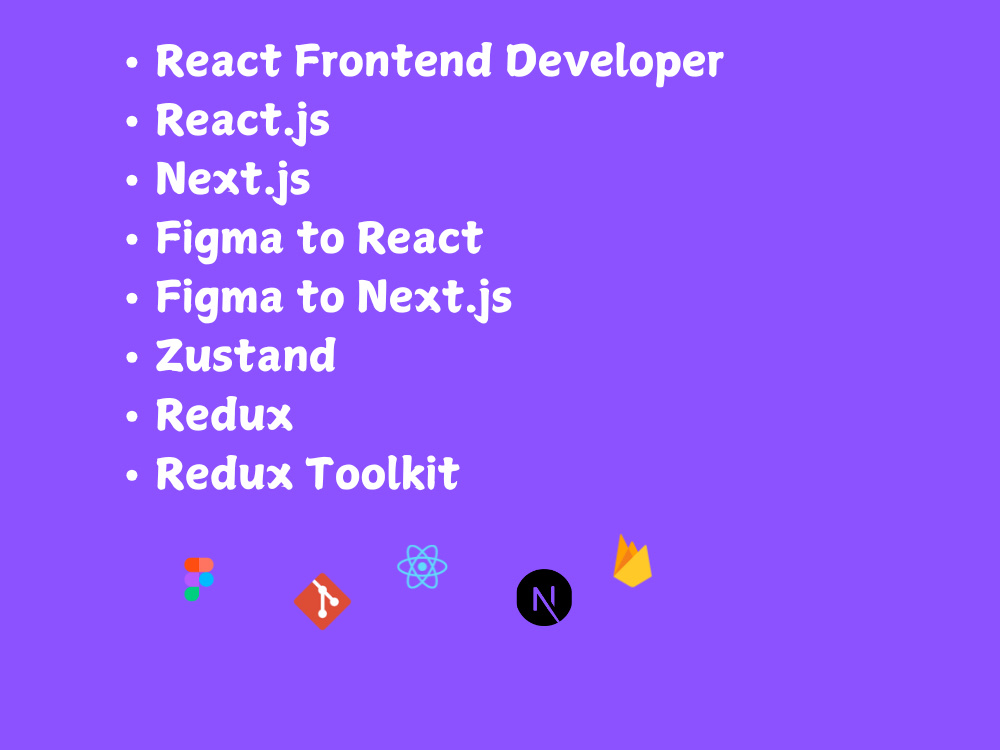 Responsive React.js Next.js frontend developer and API integration | Upwork