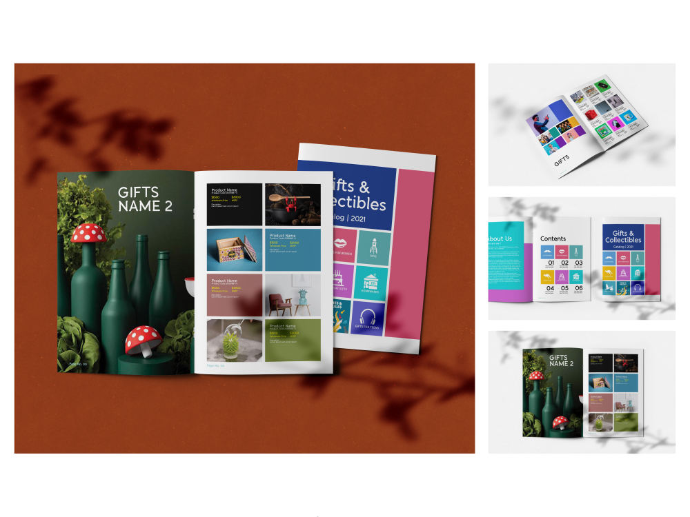 A modern and professional catalog design | Upwork