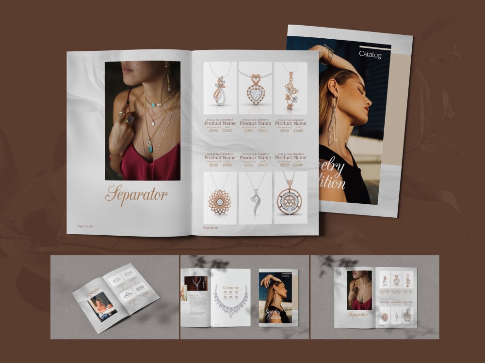 A modern and professional catalog design | Upwork