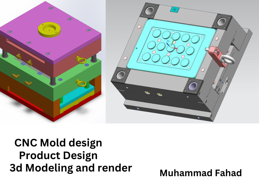 CNC Machine Part Design, 3D Modeling, Prototyping & Rendering | Upwork