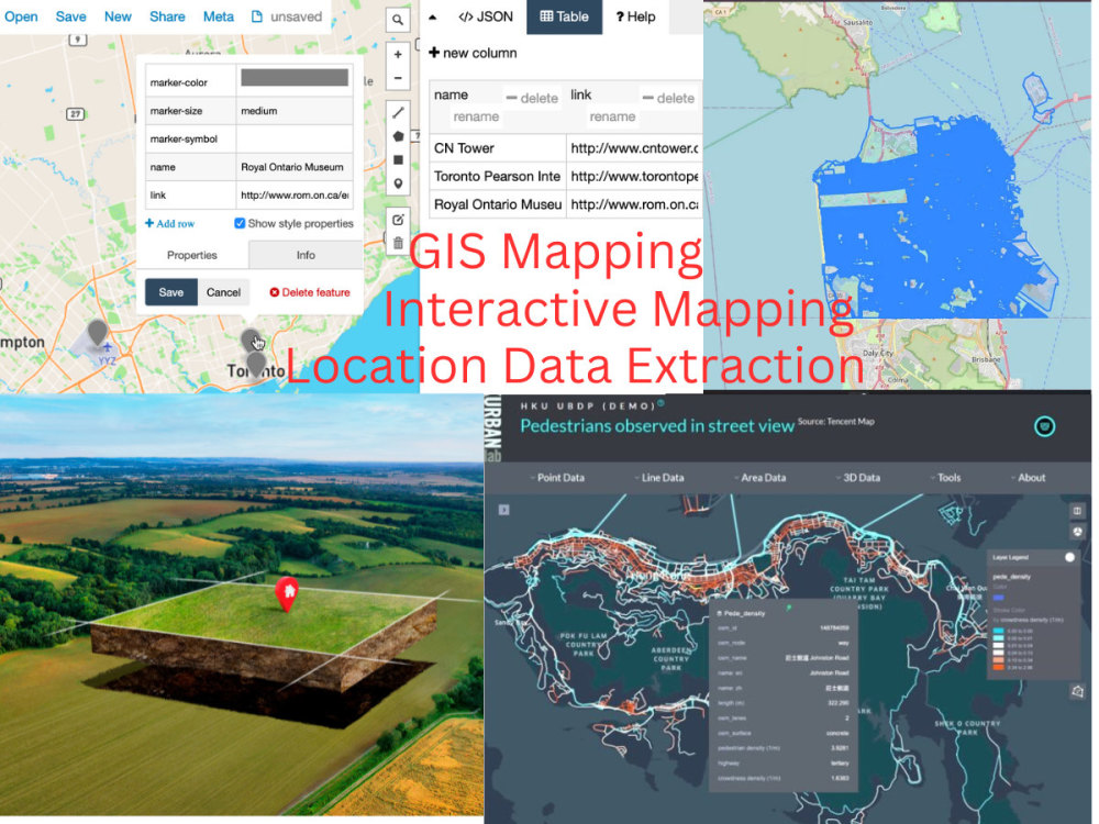 Custom Interactive Maps with Mapbox, Google Maps API, Display data on Map | Upwork