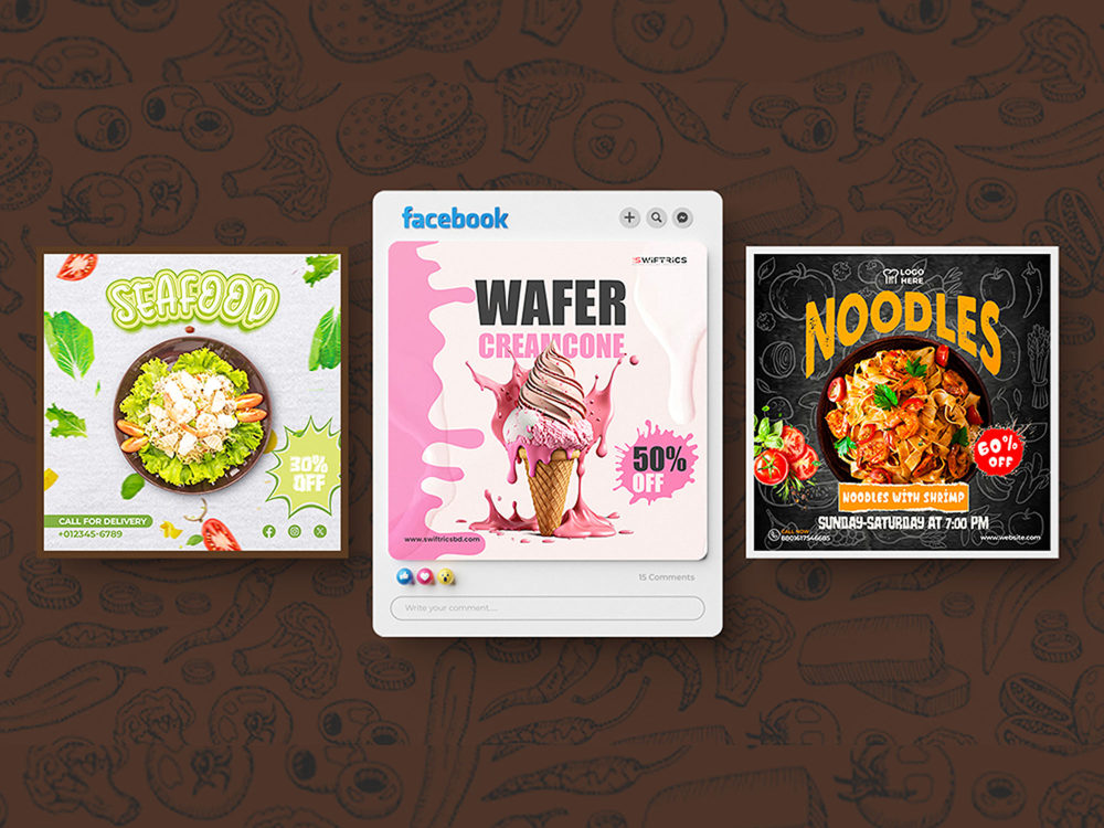 Custom food menu, food poster, menu card and food flyer | Upwork