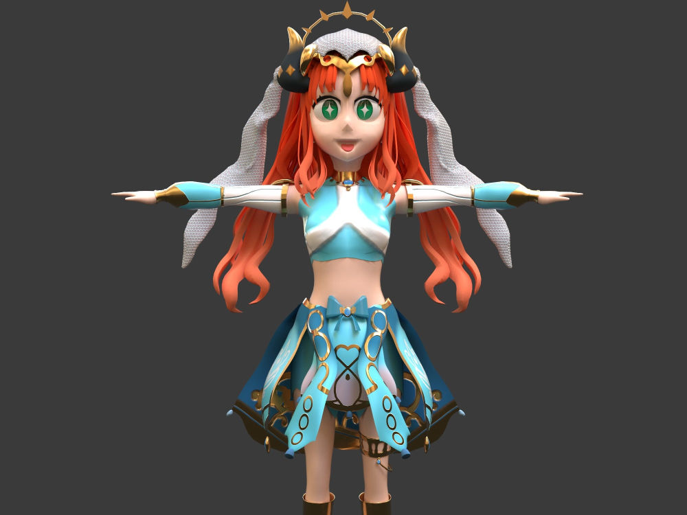 A custom anime vrchat model | Upwork