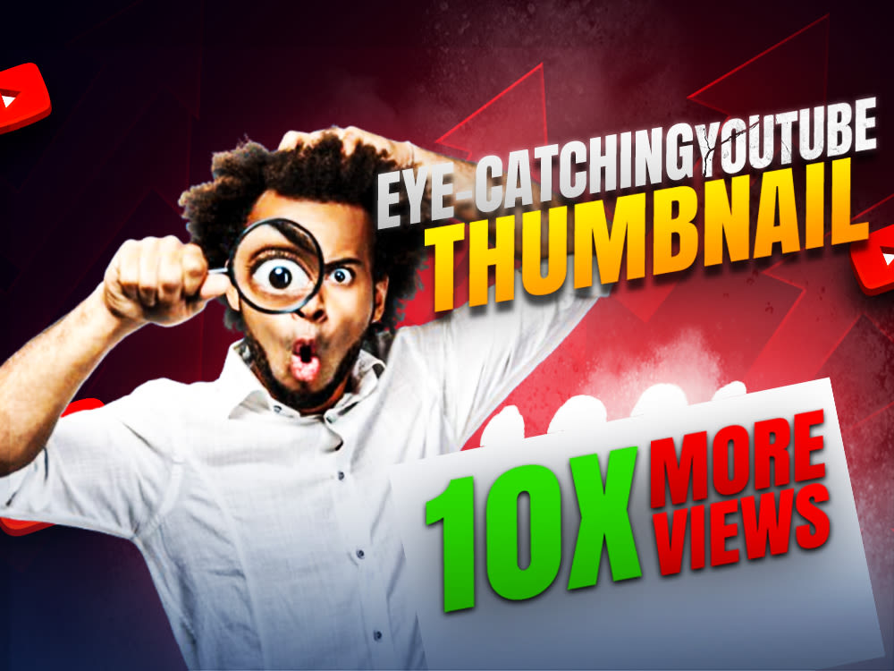 Eye-Catching YouTube Thumbnails | Professional Thumbnail Design! | Upwork