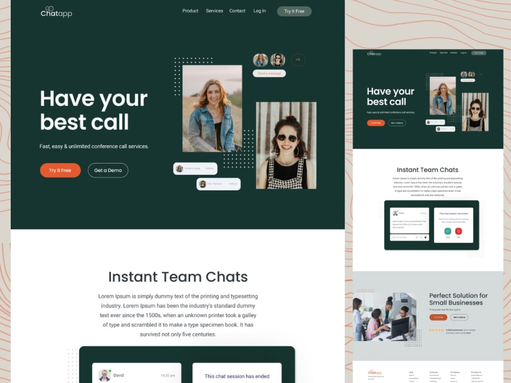 Complete Website Design: From Wireframe to Interactive Prototype | Upwork