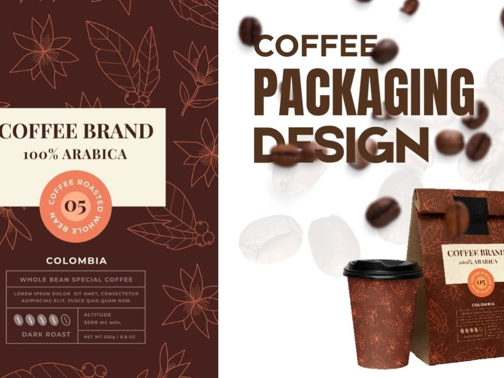 Premium coffee packaging designs that captivate customers | Upwork