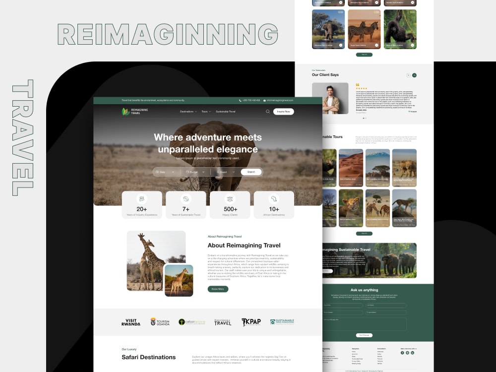 Custom Responsive Web & Landing Page UI Design in Figma | Upwork