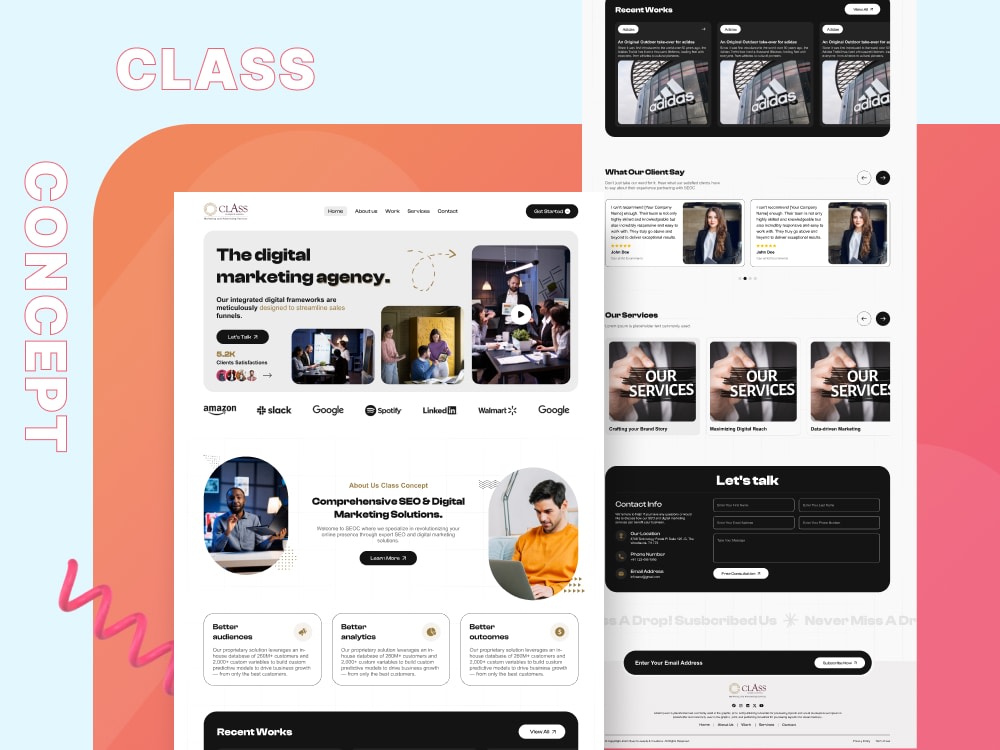 Custom Responsive Web & Landing Page UI Design in Figma | Upwork