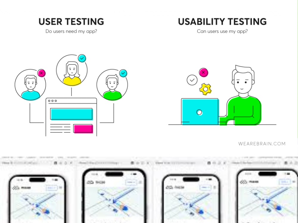 App testing and website testing, QA, iPhone, iPad, and android user ...