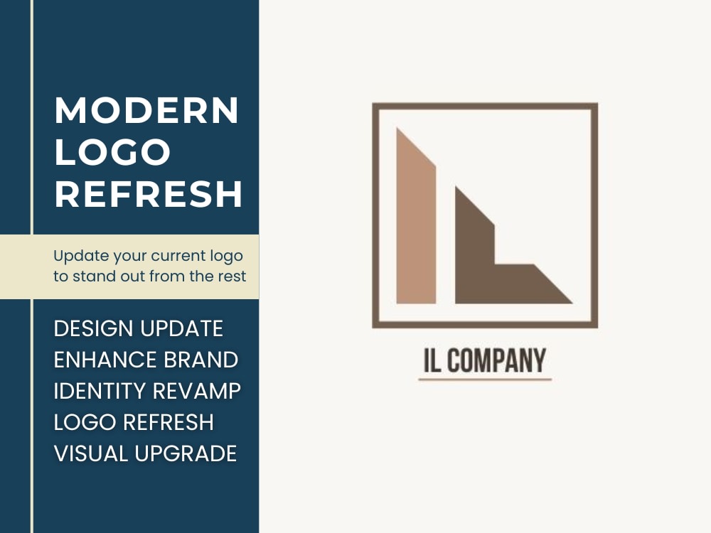A refreshed, modern logo that elevates your brand identity. | Upwork