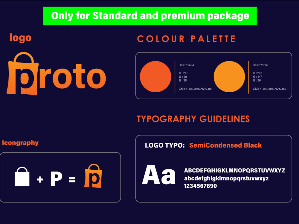Professional business logo design with brand style guides | Upwork