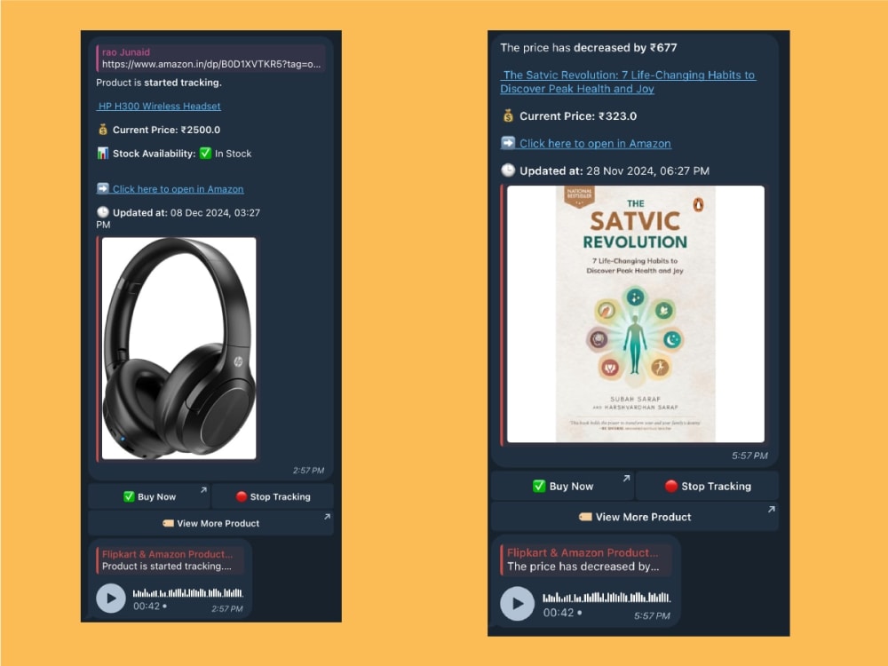 Custom discord, twitter, and telegram bots in python for automation | Upwork