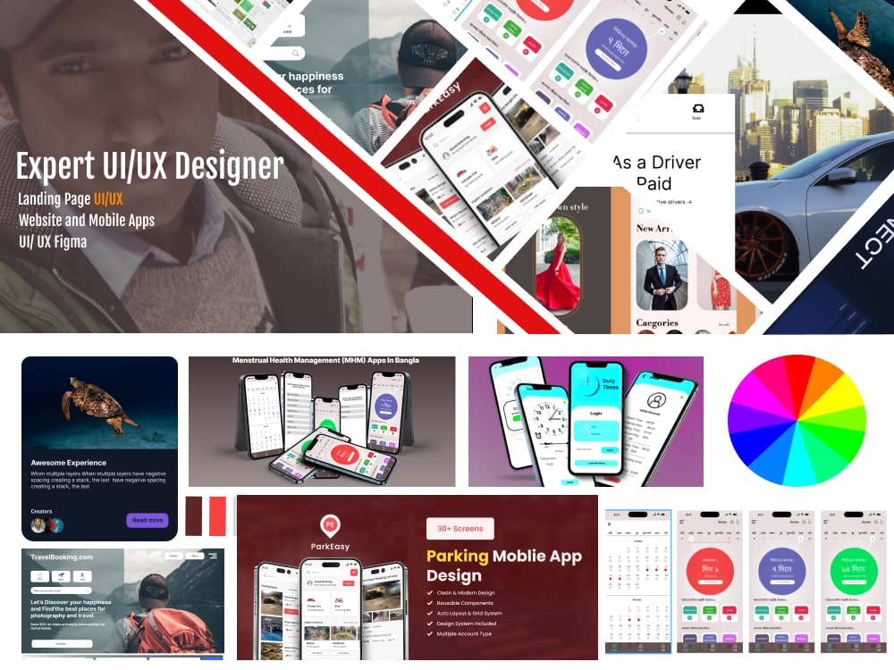 UI UX Designer | UI UX Design| Mobile UI UX Designer| Figma Wireframe UI UX | Upwork