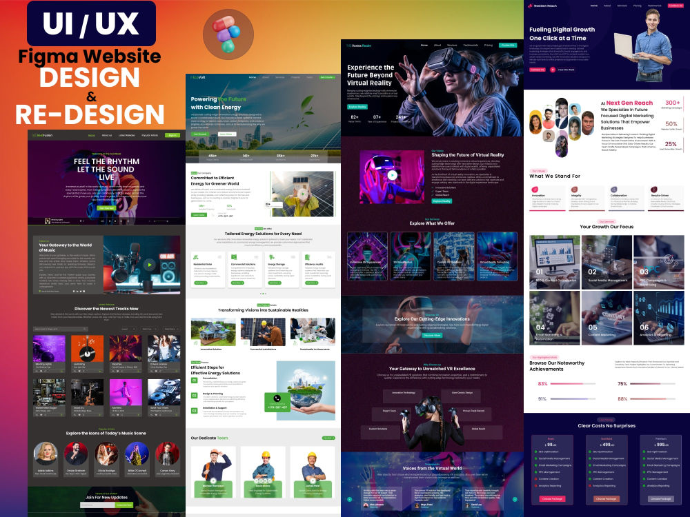 Figma Homepage, webpage design, Homepage design and Figma Template | Upwork
