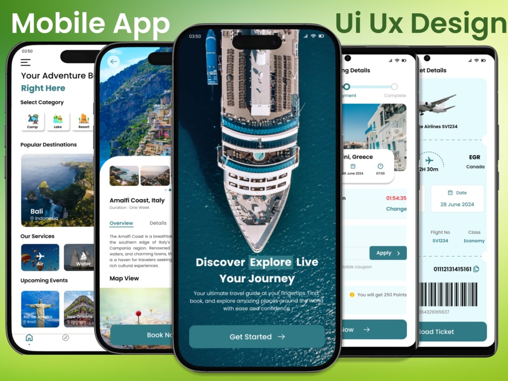 Custom app screen, figma mobile screen, onboarding screen and app ...