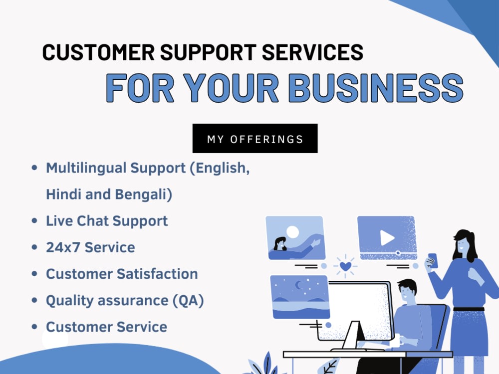 Customer service support, virtual assistant, email support | Upwork