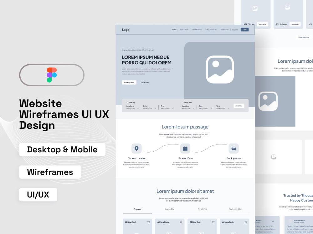 Wireframe Design for your Website | Upwork