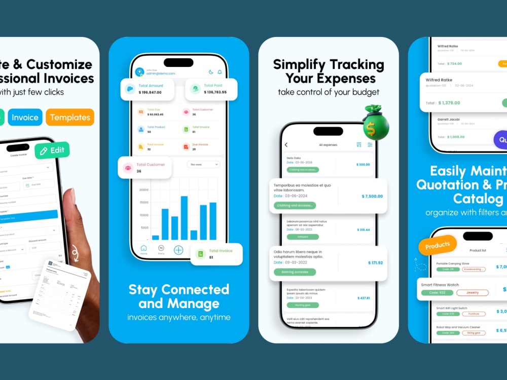 Amazing App screenshots for Play store and App Store | Upwork