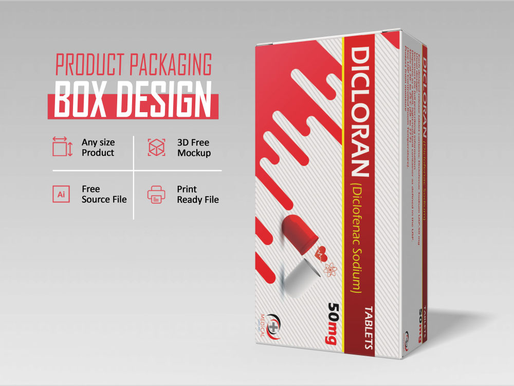 A Premium Packaging Design and Box Design for your Product | Upwork