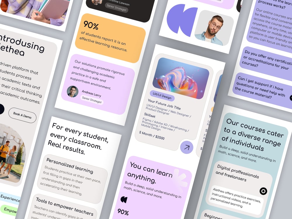 A custom landing page design | Upwork