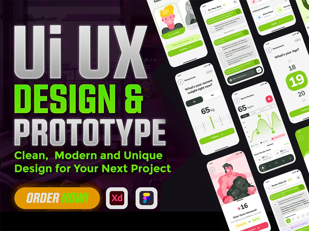 Custom UI & UX Design for Mobile Apps | Sleek & User-Friendly ...