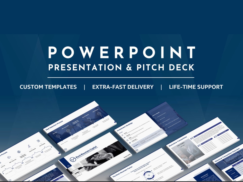 Captivating Presentation deck design, Powerpoint presentation design ...