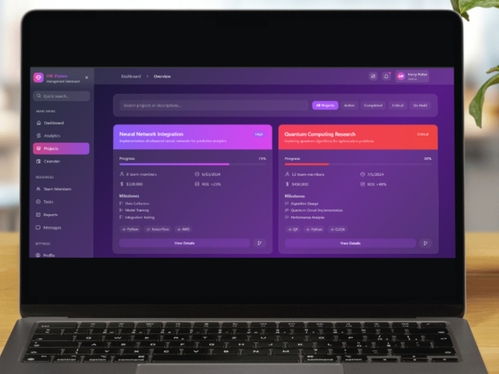 A react js web app frontend or full stack development | Upwork