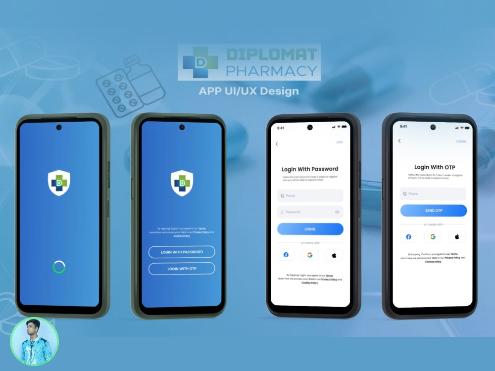 Professional figma mobile app UI UX design with prototypes | Upwork