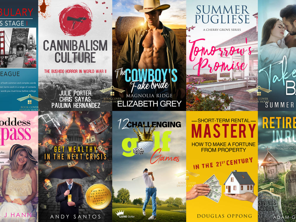 Book cover design service - Fiction and Non-Fiction | Upwork