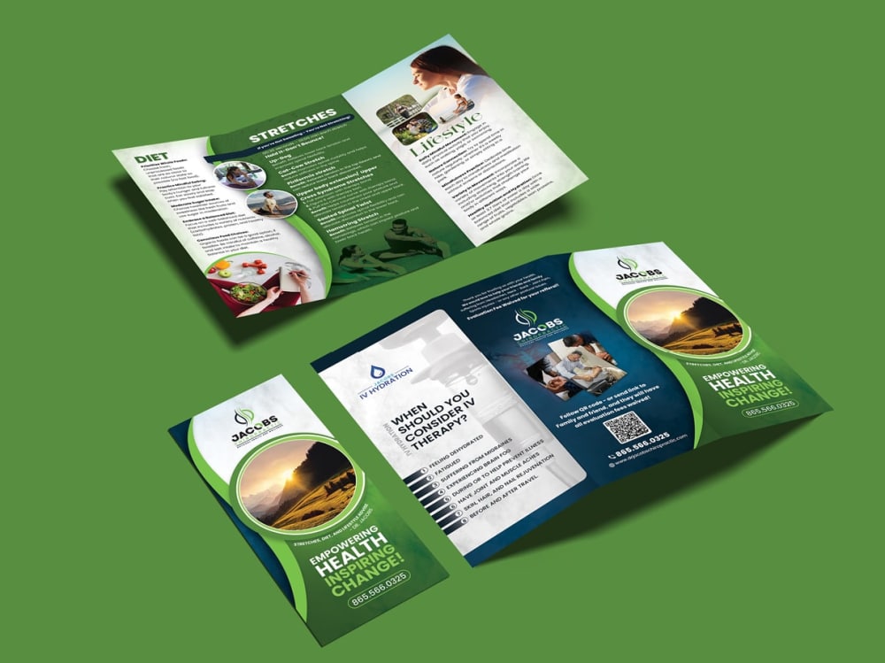 A top quality Bifold or Trifold brochure to promote your business | Upwork