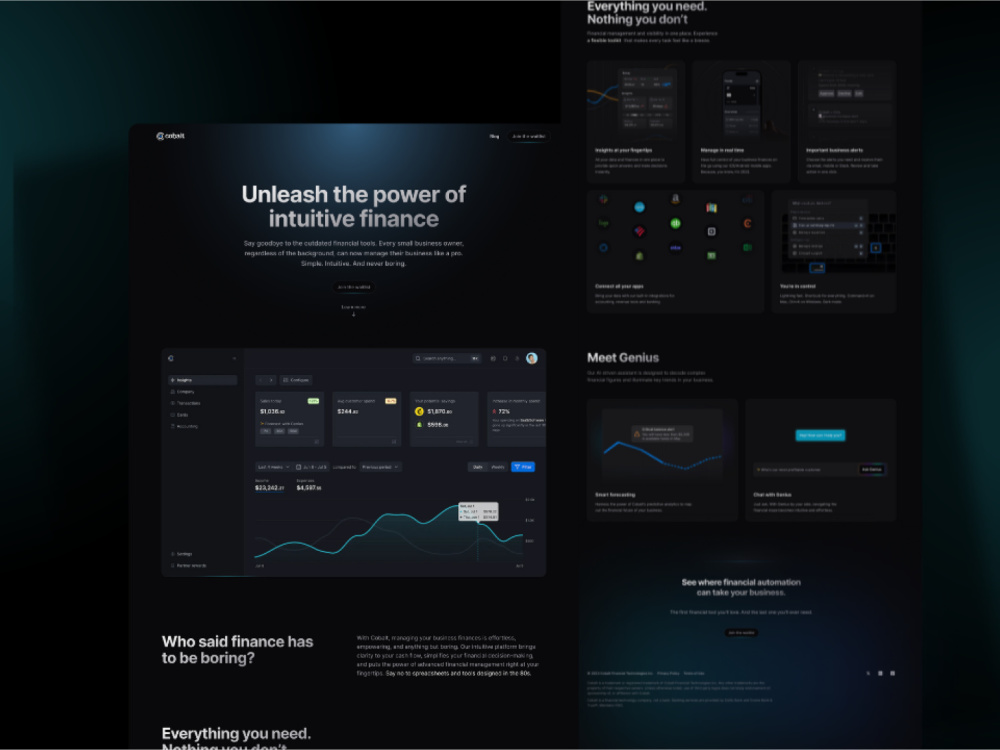 A Modern High-Quality, Responsive Landing Page UI/UX Design in Figma | Upwork