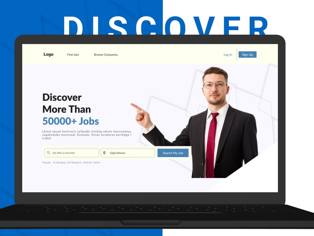 Modern, Responsive & User-Centered UI/UX Website Design on Figma | Upwork