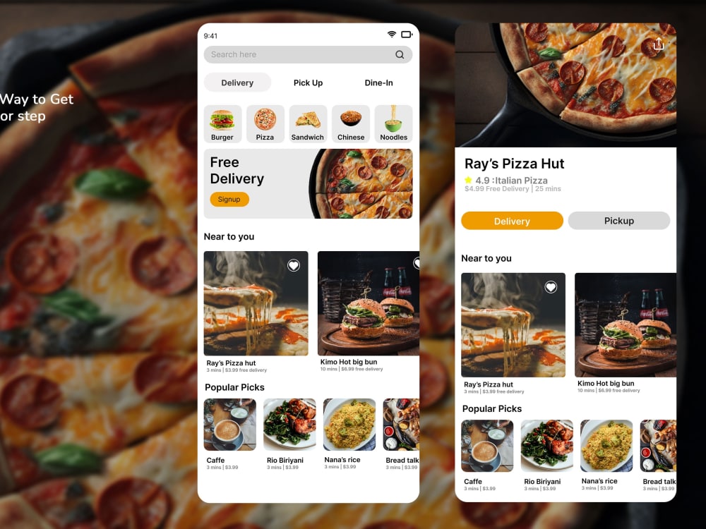 A Stunning Ui Ux Design For Your Mobile App Upwork