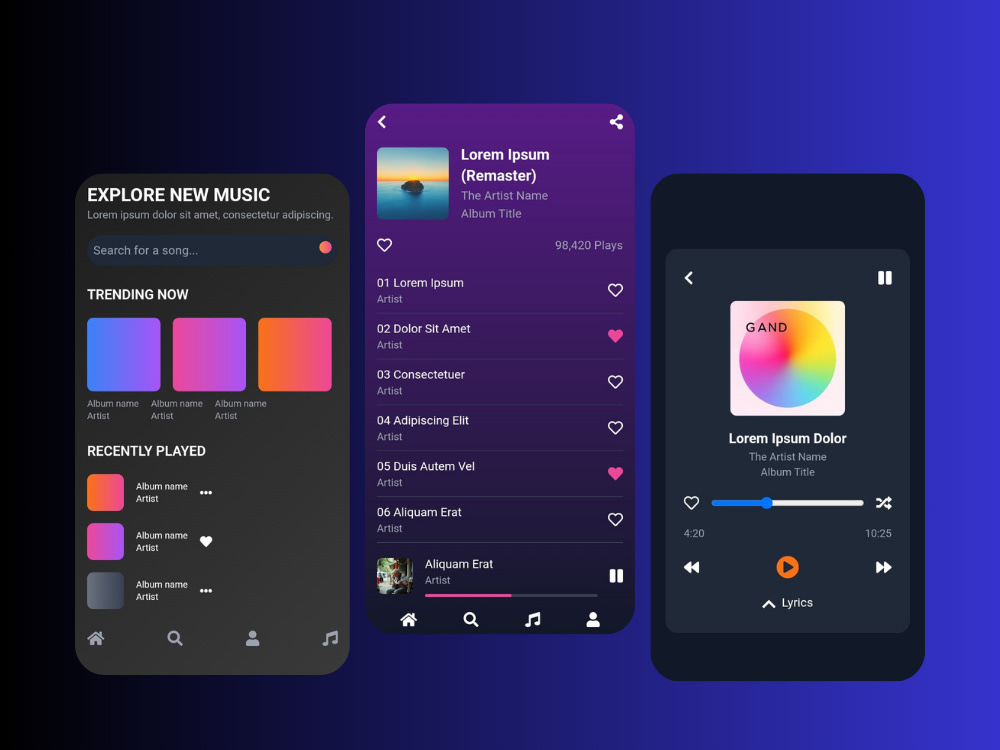 Ui design template's | Upwork