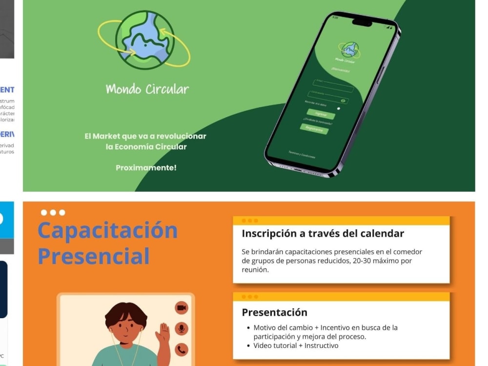 Design creative presentations in Canva | Upwork